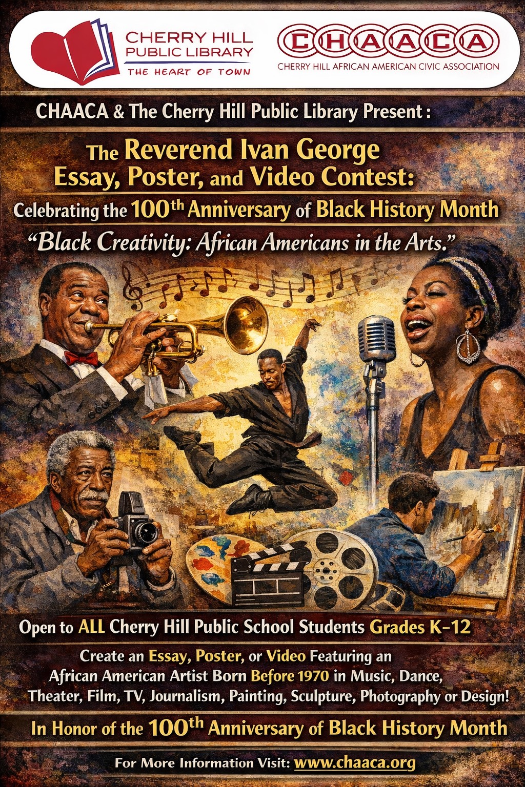 Reverend Ivan George Essay, Poster, and Video Contest - CHAACA